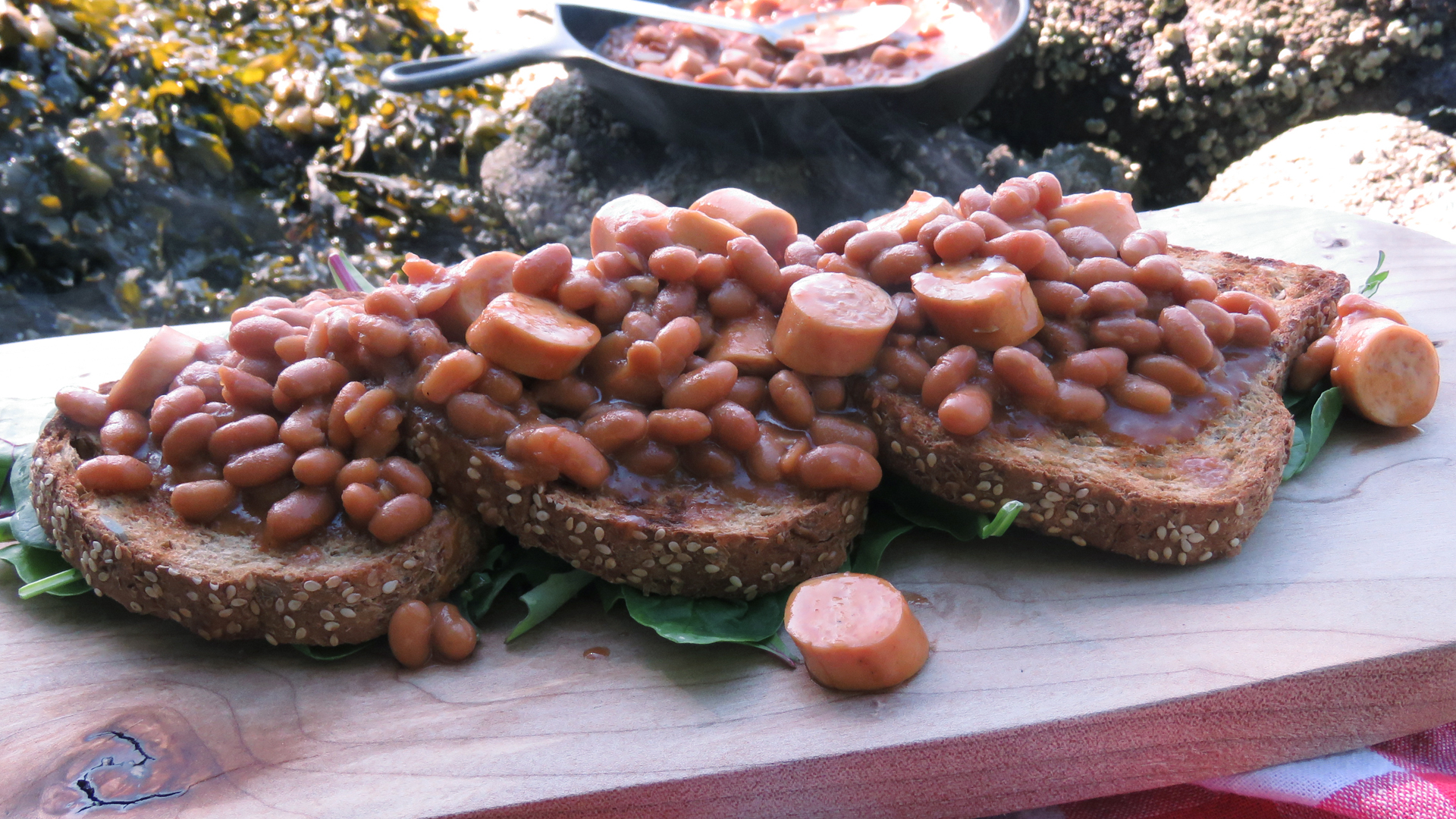 Campfire beans on toast | The GoodLife Fitness Blog