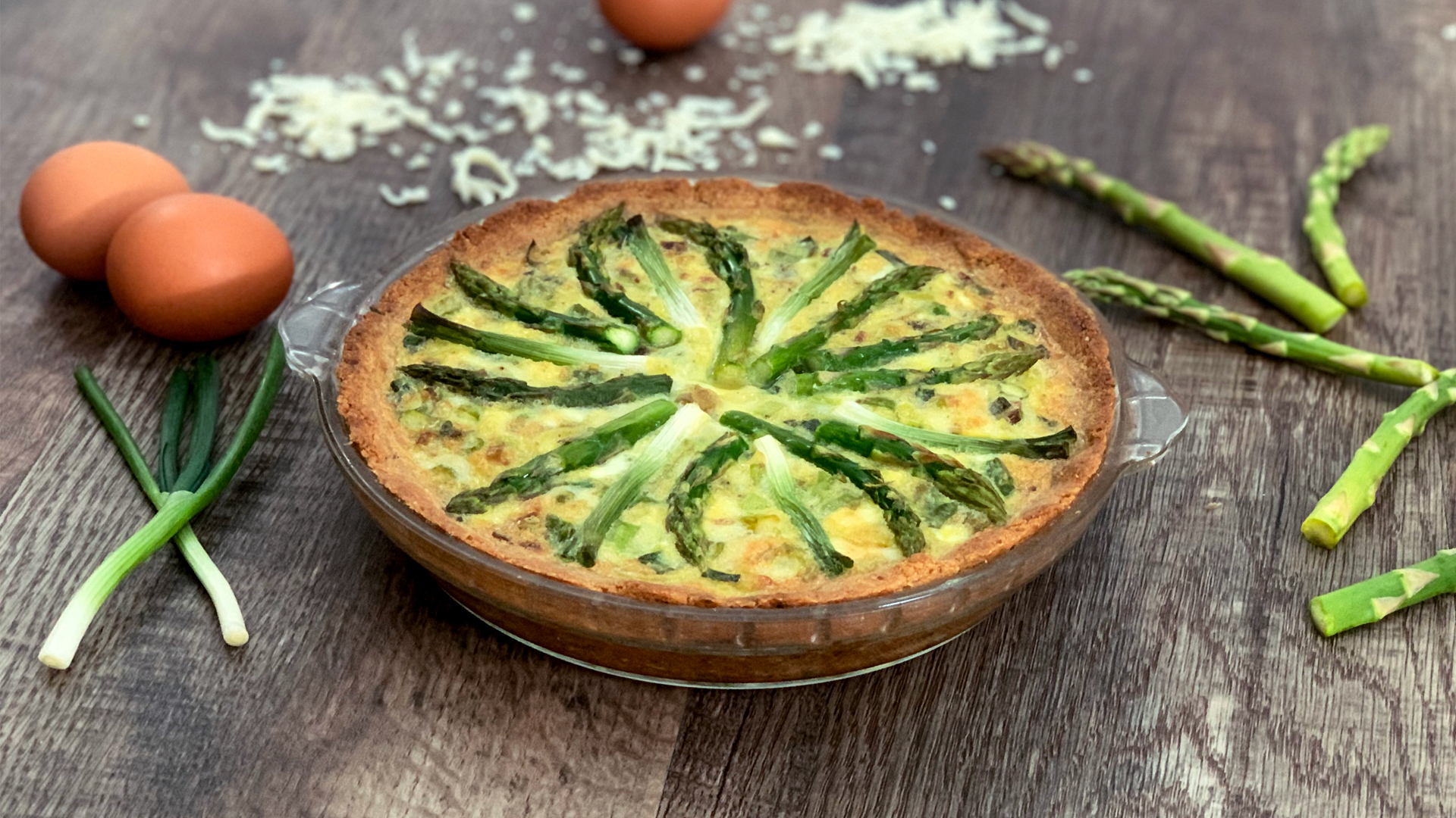 Spring vegetable quiche | The GoodLife Fitness Blog